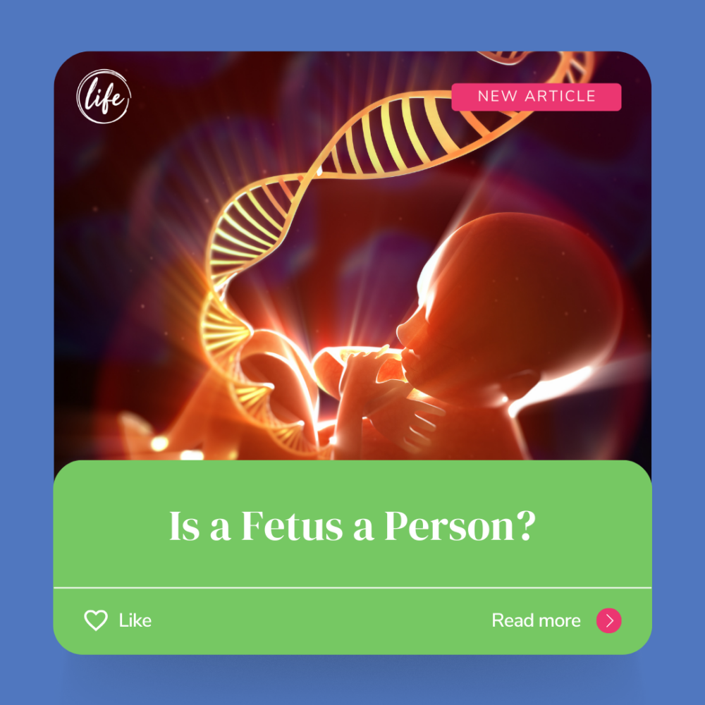 Is a Fetus a Person?