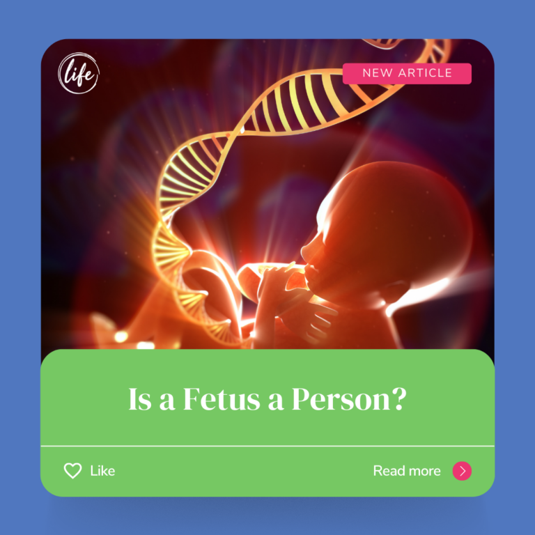Is a Fetus a Person?