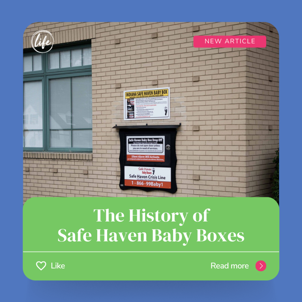 The History of Safe Haven Baby Boxes